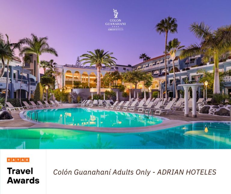 ADRIAN HOTELES a été récompensé par les KAYAK Travel Awards 2023 ...