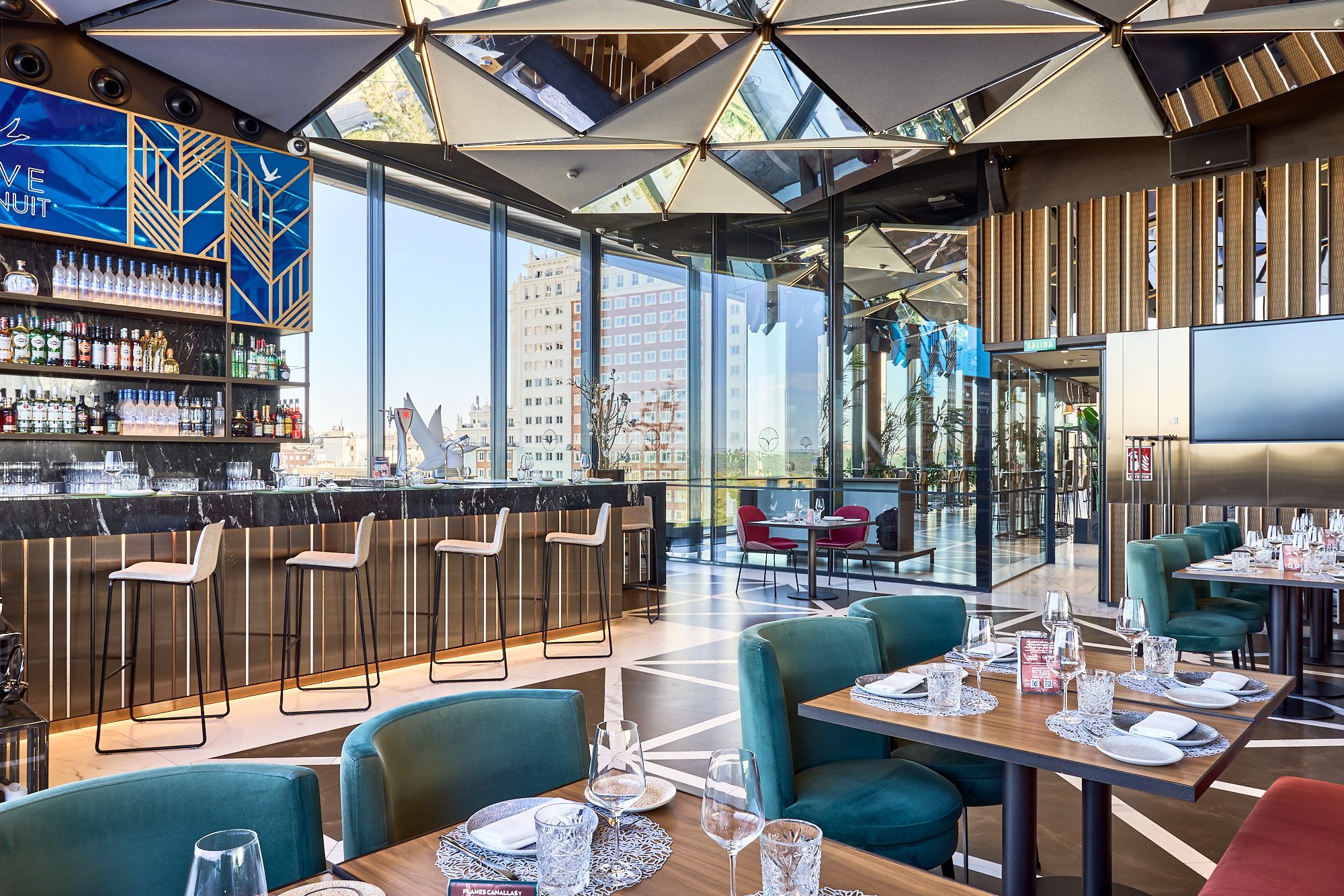 Ginkgo Restaurante Sky Bar VP Plaza Espa a Design Oficial Ginkgo Restaurante Sky Bar VP Plaza Espa a Design Oficial